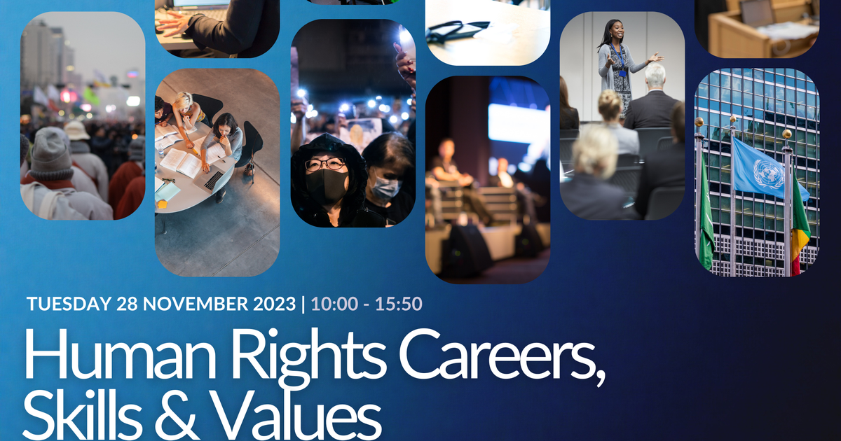 Human Rights Careers, Skills & Values: A Seminar for Law Students and ...