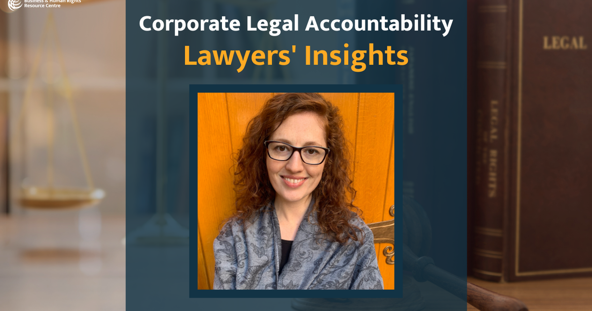 Lawyers' insights on corporate legal accountability: Charity Ryerson ...