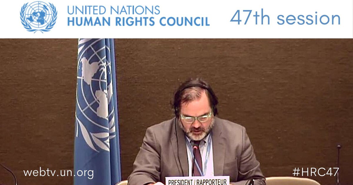 UN Working Group presents stocktaking report at 47th Session of the Human Rights Council ...