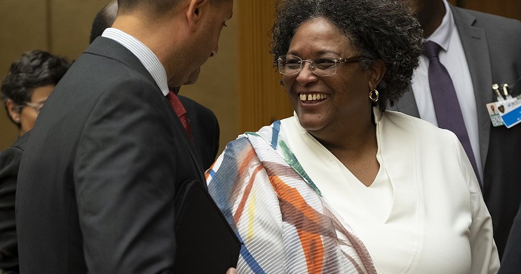 Barbados PM Mia Mottley launches blistering attack on rich nations at ...