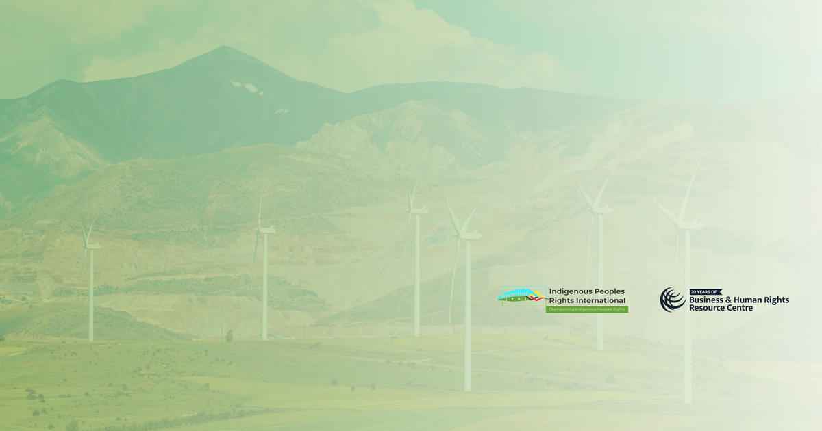 Shared prosperity models & Indigenous leadership for a just transition