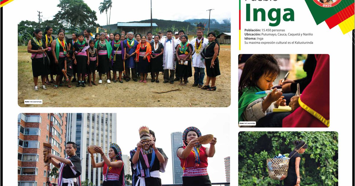 Colombia: Indígenas inga difunden video que es parte de pruebas ...