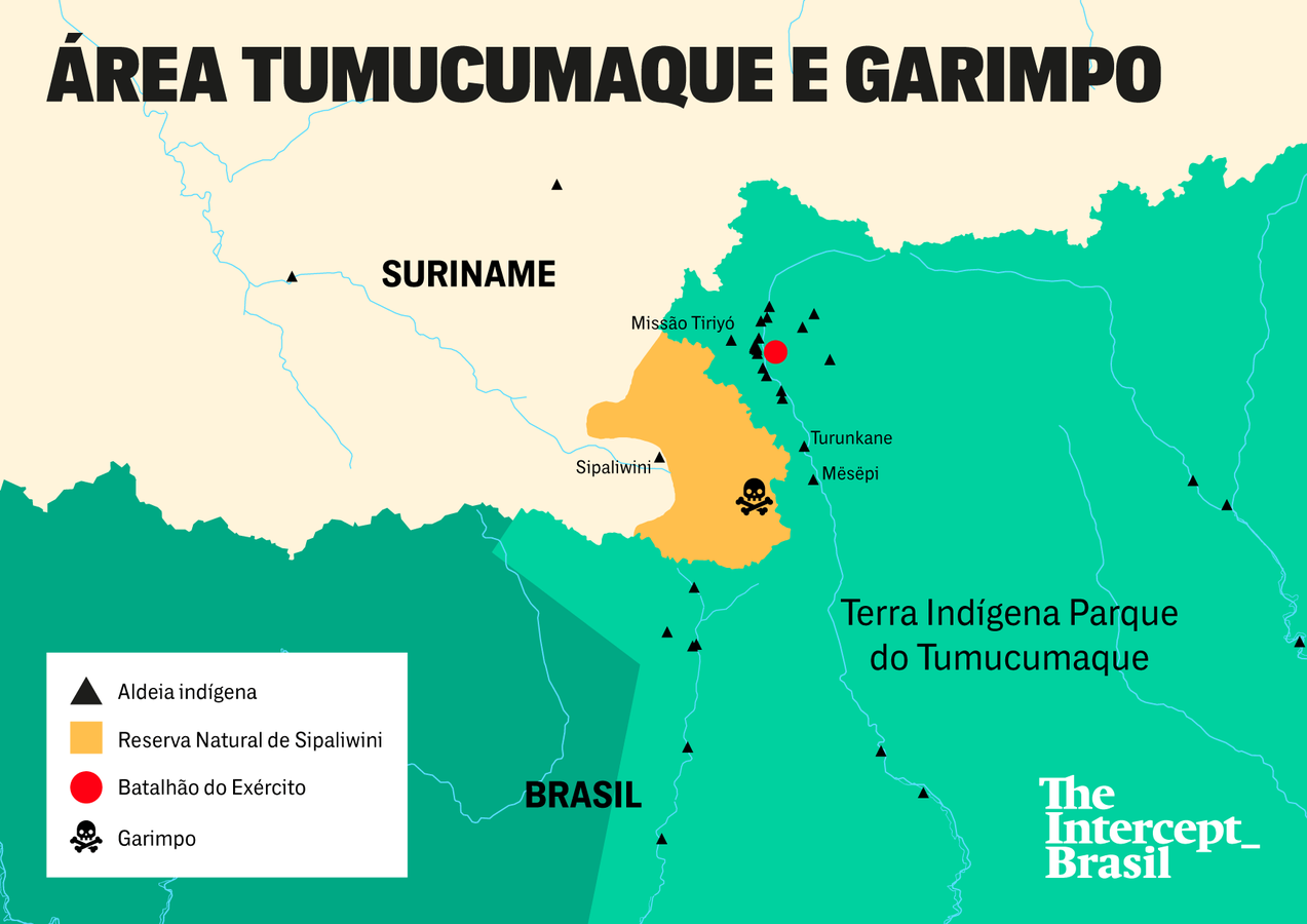 Brasil: Garimpo ameaça terra indígena em fronteira intocada da Amazônia ...