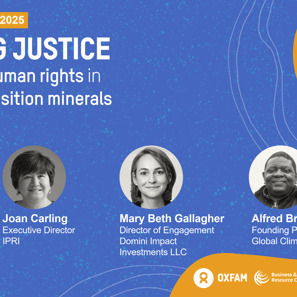 Powering Justice: Safeguarding Human Rights in the Race for Transition ...