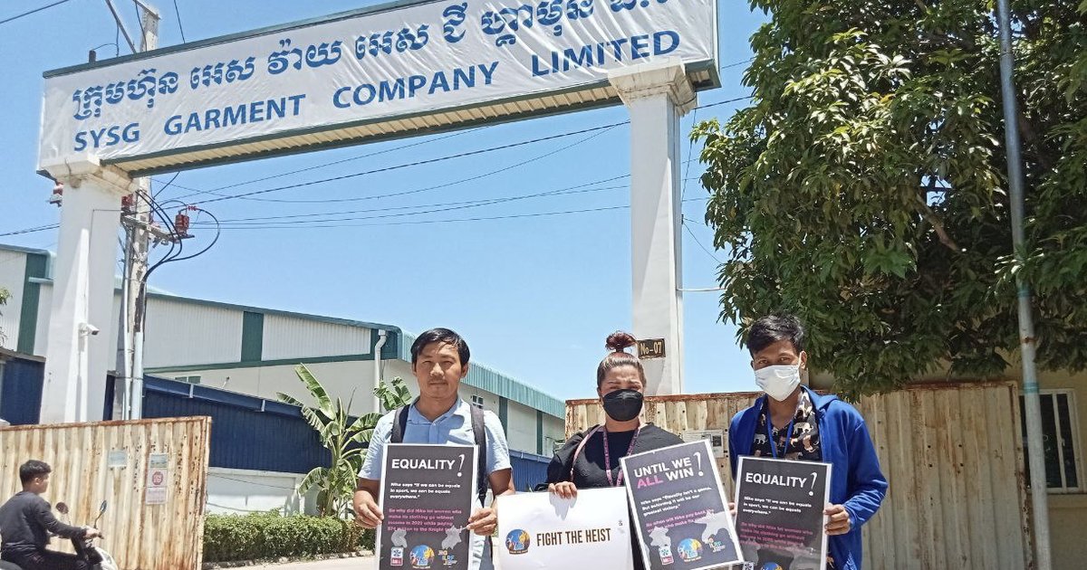 Cambodia: SYSG garment factory dismisses union leader after union ...