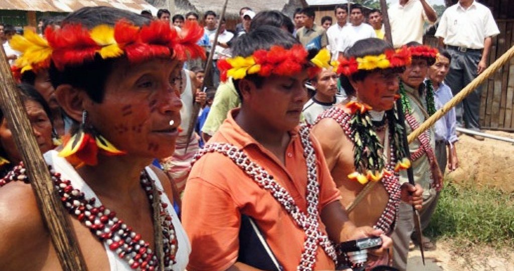 Perú: Indígenas Wampis marchan contra la minería ilegal en su ...