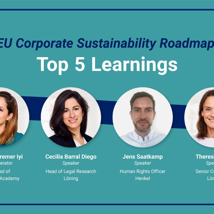 Ask the Experts Live Q&A Session - EU Corporate Sustainability Roadmap ...