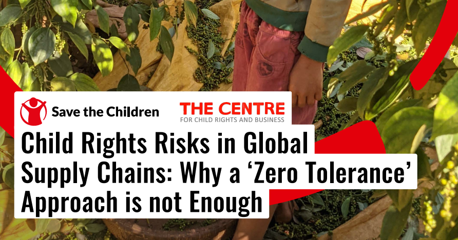 Save The Children report of child rights risks in global supply chains ...