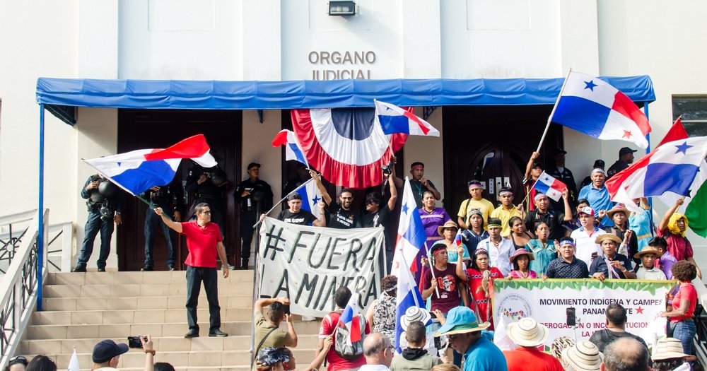Panamá: Criminalización de Damaris Sánchez ante protestas contra minera ...